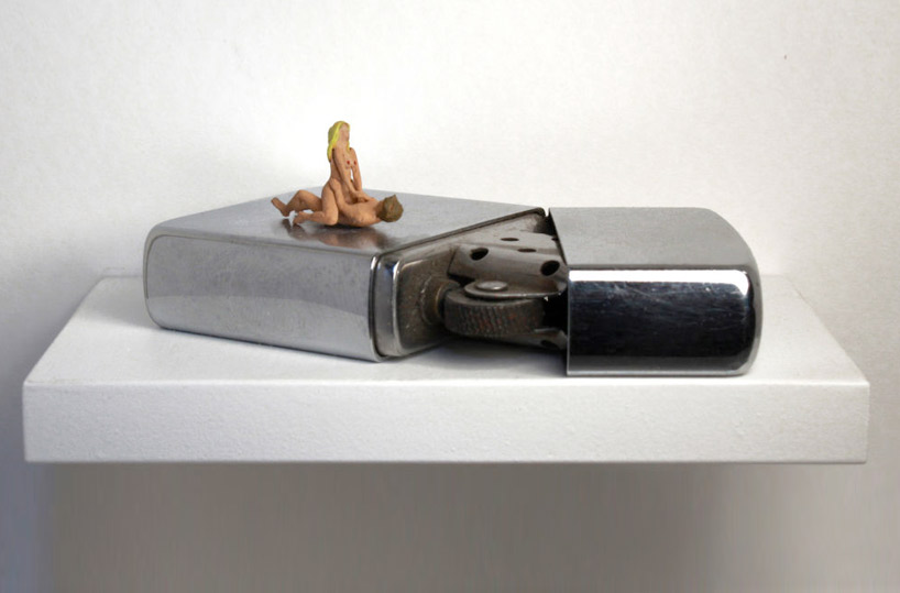 nic joly: under foot miniature sculptures